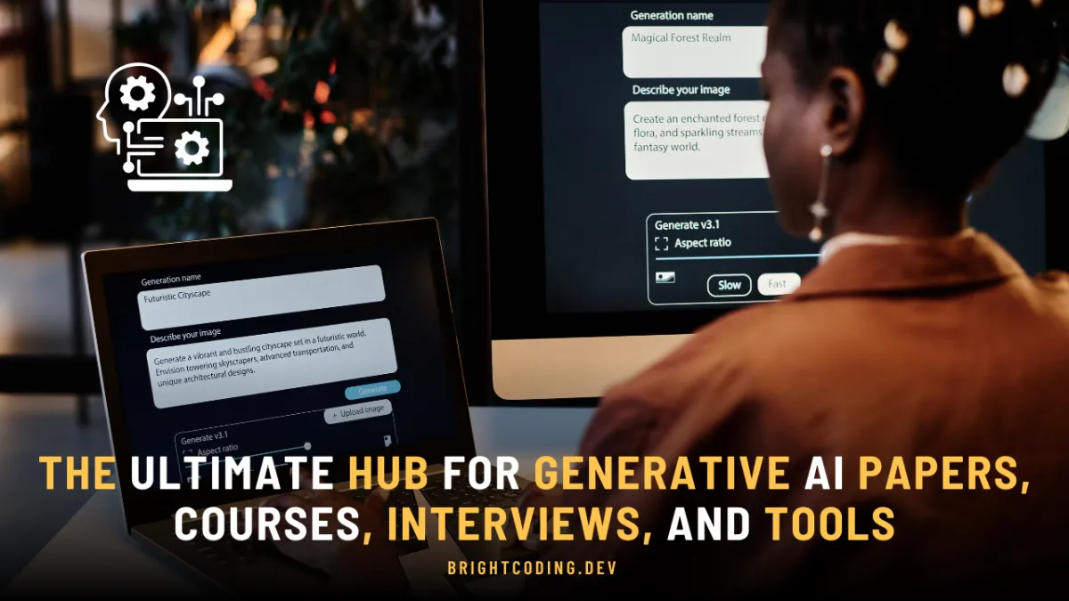 The Ultimate Hub for Generative AI Papers, Courses, Interviews, and ...