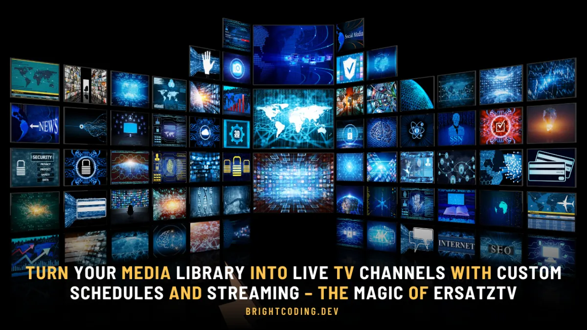 Turn Your Media Library into Live TV Channels with Custom Schedules and ...