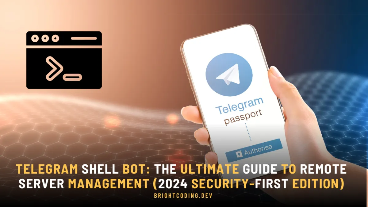 Telegram Shell Bot: The Ultimate Guide to Remote Server Management ...