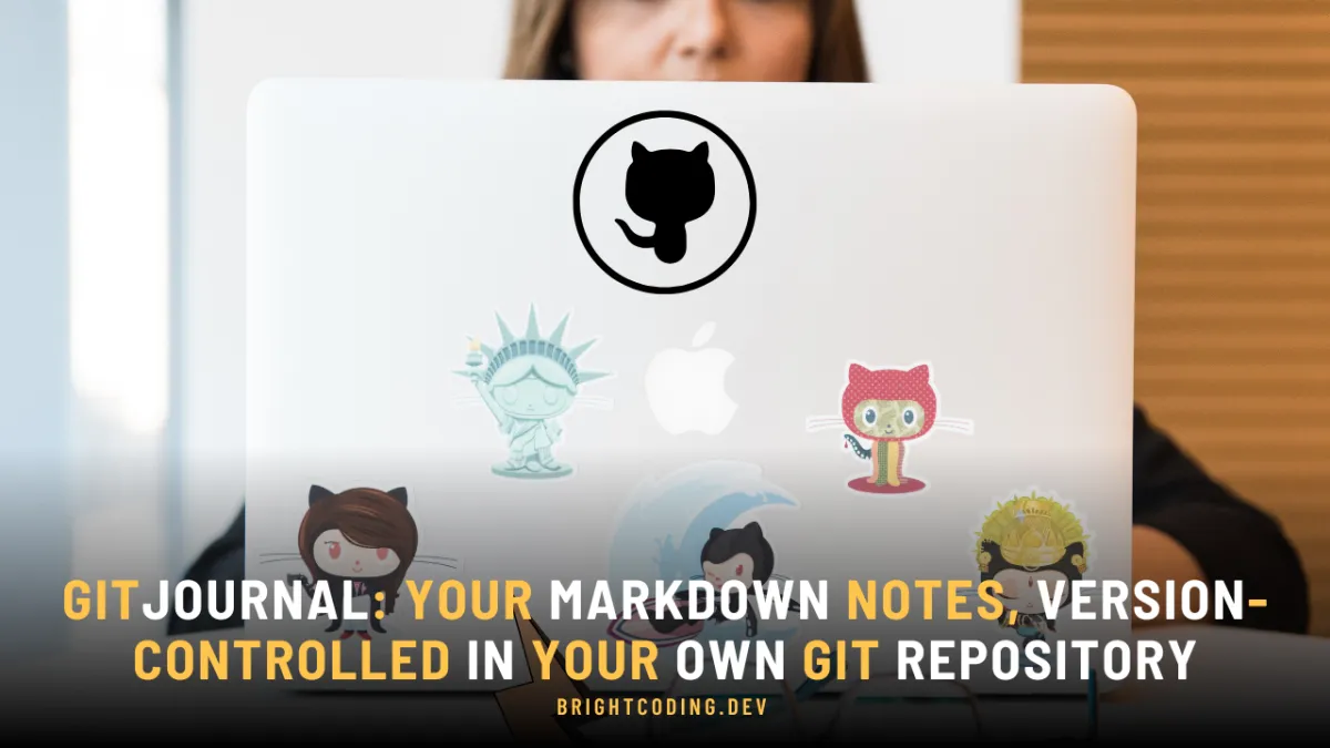 GitJournal: Your Markdown Notes, Version-Controlled in Your Own Git ...